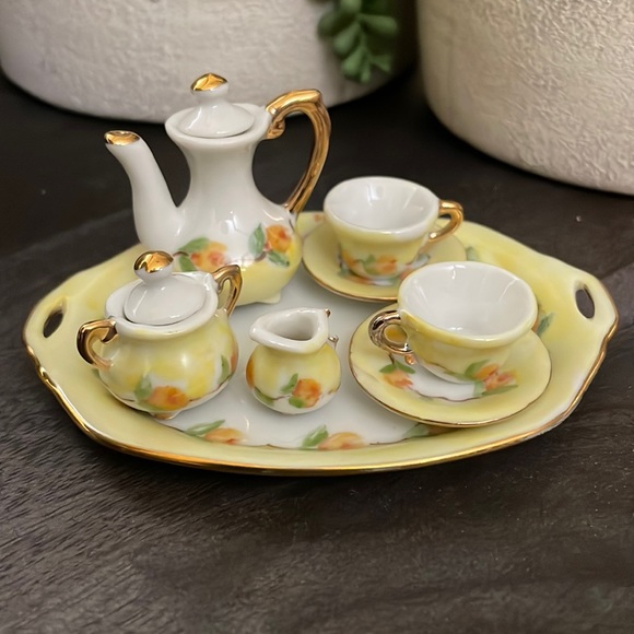 Kitchen | Vintage Miniature Tea Set | Poshmark